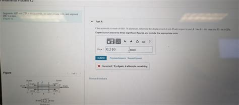 Solved Fundamental Problem Segments AB And CD Of The Chegg