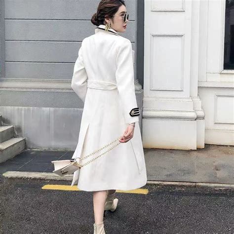 Badu Bg Дамска ветровка Зимно свободно дълго японско наметало Елегантно горещо ежедневно дамско