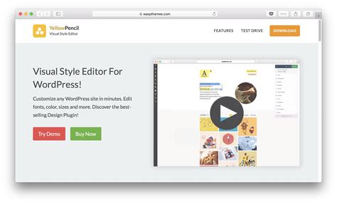 Review Yellowpencil A True Visual Css Editor For Wordpress Ewebdesign