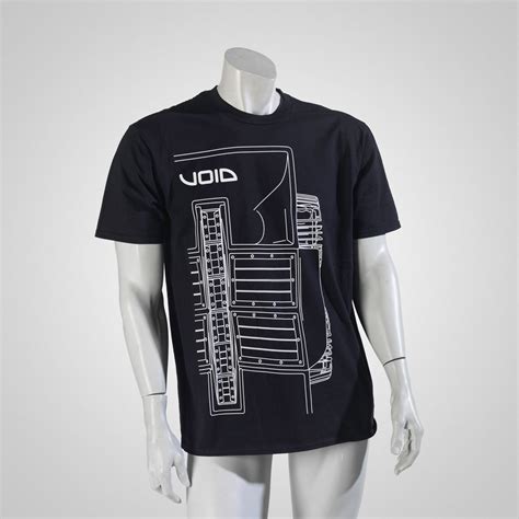 Void Acoustics Air Array T Shirt Black Ex Vat