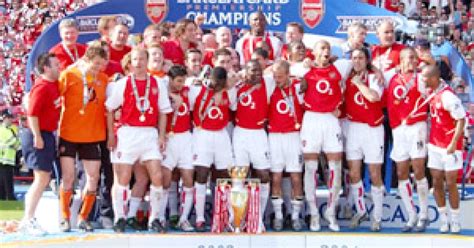 아스날 프리미어리그 무패 우승 금자탑