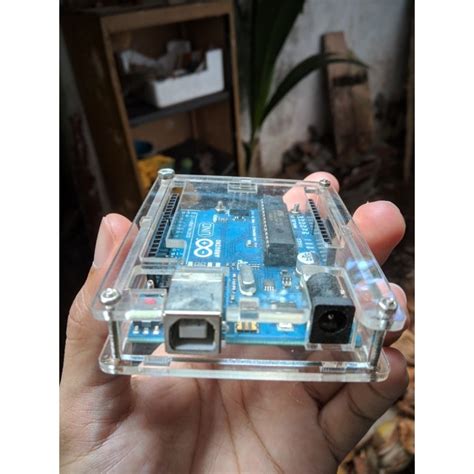 Jual Arduino Uno R3 Case Akrilik Kabel Usb Bekas Normal Shopee Indonesia