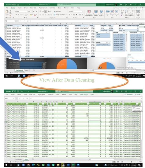 Do Data Entry Cleanup Formatting Power Query Pivot Table In Excel By