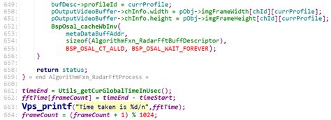 Tda2pxevm About The Time Consumed By Each Process Processors Forum