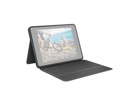 Buy Logitech Rugged Folio Protective Keyboard Case For 10 2 Ipad 7 8 9th Gen Graphite In