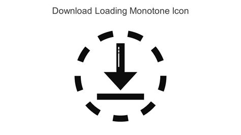Download Loading Monotone Icon In Powerpoint Pptx Png And Editable Eps Format Ppt Powerpoint