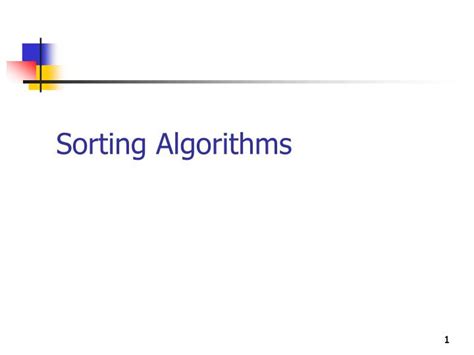 Ppt Sorting Algorithms Powerpoint Presentation Free Download Id4466110