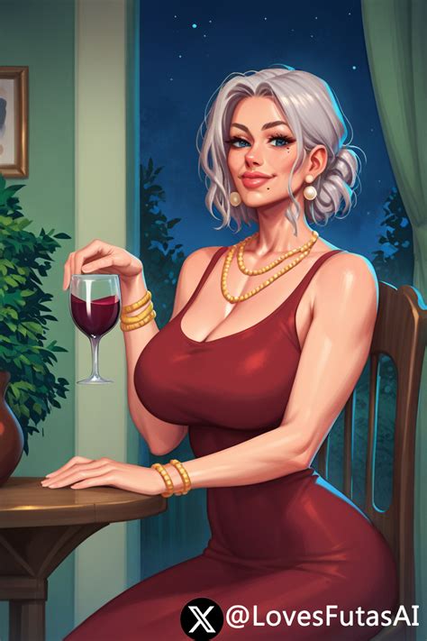 Rule 34 Ai Generated Big Big Breasts Bimbo Clothed Mature Female Wine 11340984
