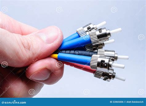 Optical connectors stock photo. Image of ethernet, equipment - 22865006