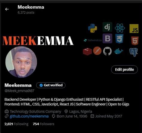 Ibeh Emmanuel On Linkedin Tech Backend Frontend Python Django Freelancing