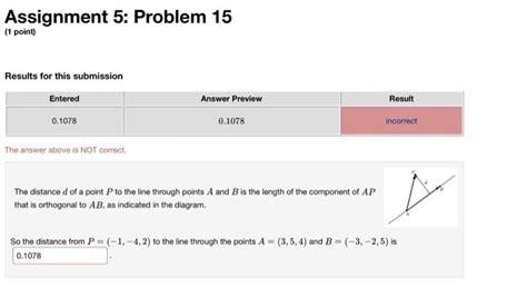 solved assignment 5 problem 15 1 point results for this