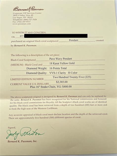 Lot Bernard Passman Limited Edition 18k Yellow Gold Black Coral