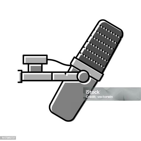 가라오케 마이크 마이크 컬러 아이콘 벡터 일러스트 레이 션 가수에 대한 스톡 벡터 아트 및 기타 이미지 가수 노래방기계 라디오 Istock