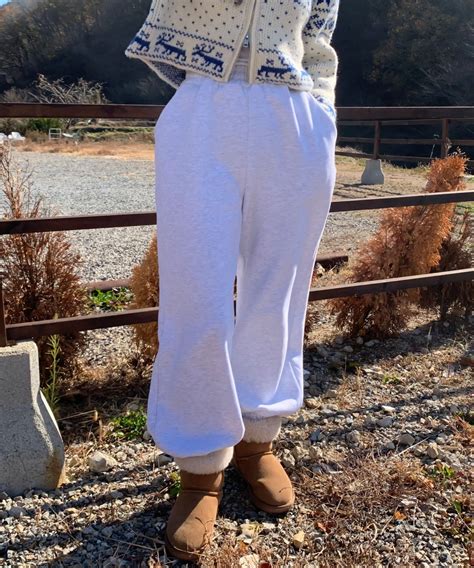 클로슈 무배 요물 양기모 밴딩 조거 팬츠 5color