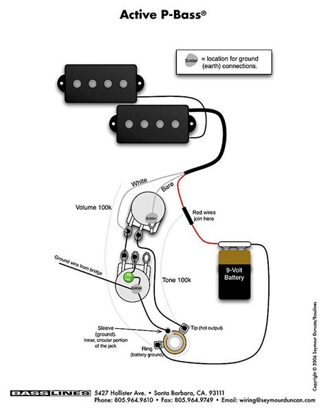 A Guide To Wiring Diagrams For P Bass Pickups A Guide To Wiring Diagrams For P Bass Pickups
