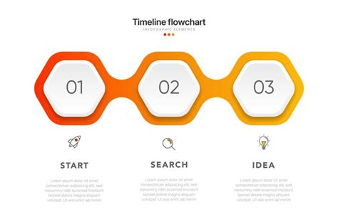 Premium Vector Timeline Options Infographic For Presentations Workflow Process Diagram Flow