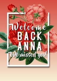 Of Flyer Template Welcome Back Postermywall