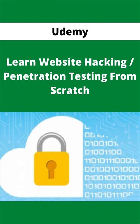 Udemy Learn Website Hacking Penetration Testing From Scratch Kilocourse