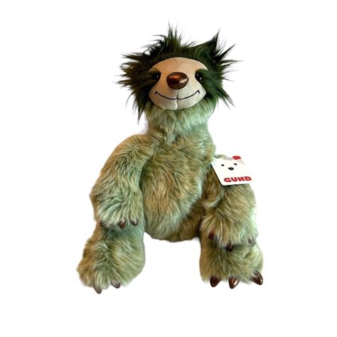 Gund Fab Pals Roswell Sloth Green Plush Stuffed Animal Soft Cuddly 115