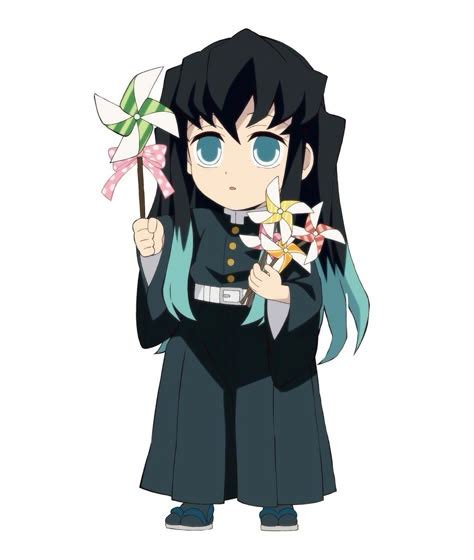 Demon Slayer Official Art Chibi Muichiro