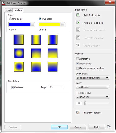 Autocad 2013 Aula 98 Comando Gradient Aplicado à Profundidade De