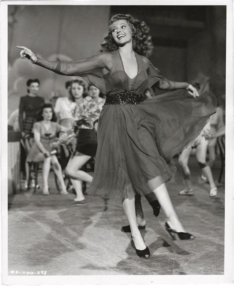 Rita Hayworth Dancing ~ Original 1947 Film Photo Down To Earth