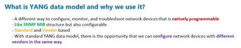 Yang Data Model Fundamental