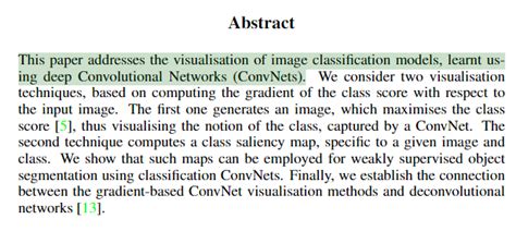 [ archived post ] deep inside convolutional networks visualising image