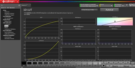 AOC Monitor Calibration Walkthrough Portrait Displays