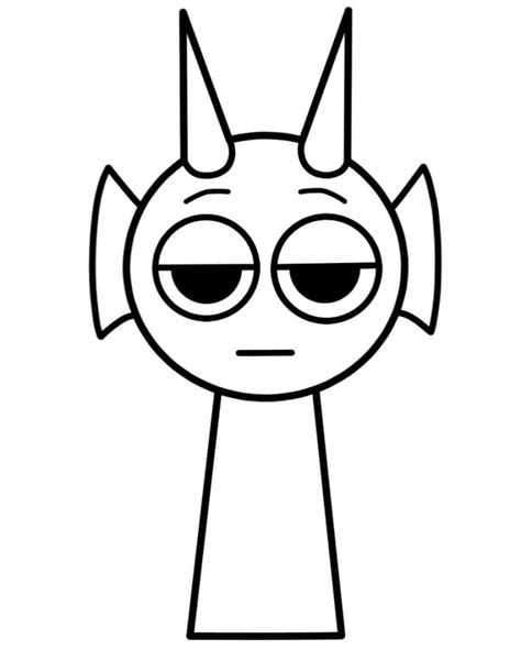 Sprunki Coloring Pages Printable Coloring Pages