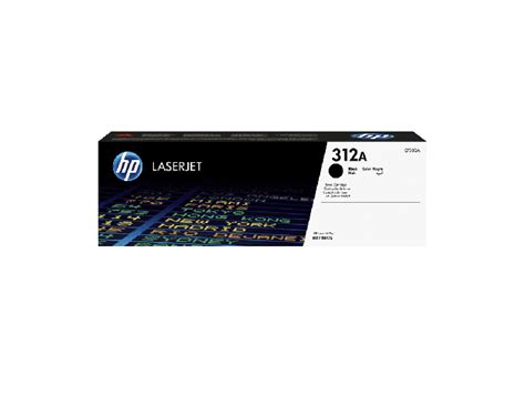 Hp 312a Black Original Laserjet Toner Cartridge Cf380a Shop Hp