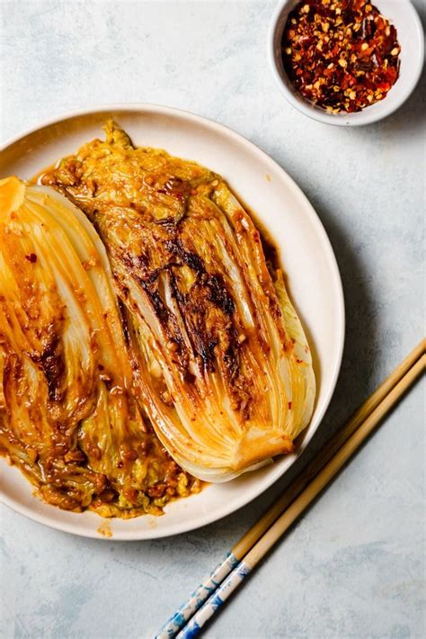 Miso Garlic Butter Chinese Cabbage Recipe