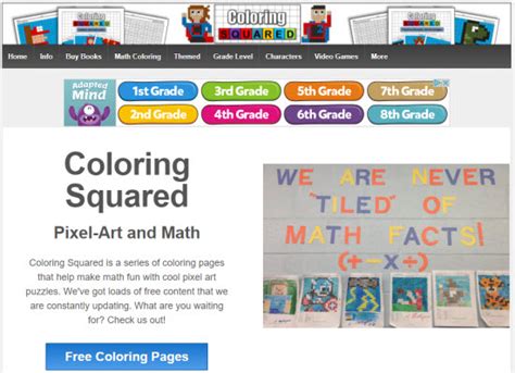 Coding Unplugged Con Coloring Squared Risorse Per Insegnare E Apprendere La Matematica Con La