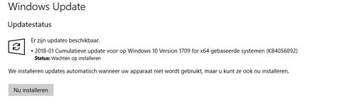 Windows 10 Update 2018 01 Cumulatieve Update Archief Windows 10 Pc Helpforum