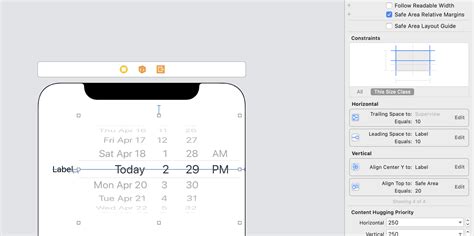 Ios How Can I Make Object Auto Resize In Xcode Auto Layout Stack Overflow