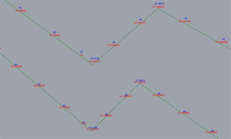 round curve segment length to 1 32 rejoin as closed polycurv