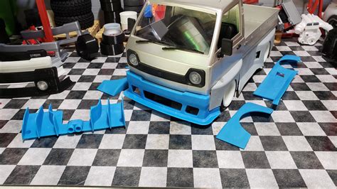 Wpl D12 R3 Wide Body Kit Stl R3designz