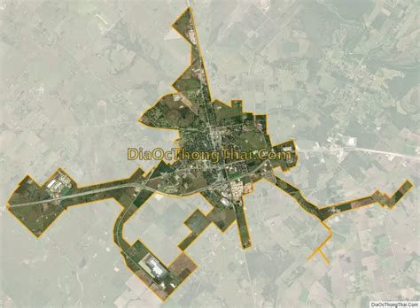 Map Of Sealy City Thong Thai Real