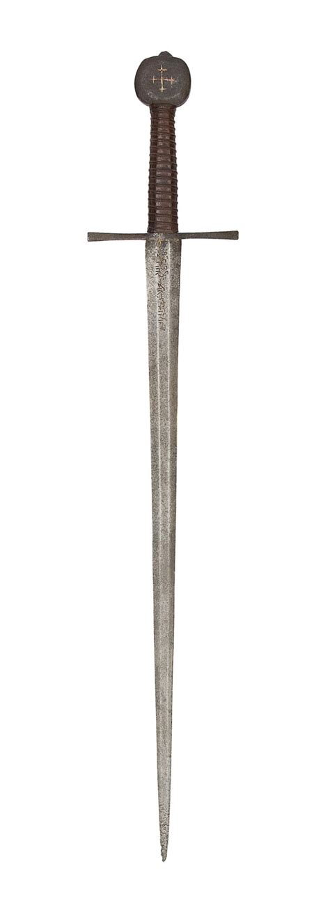 A Rare Mediaeval Sword Taken From The Mamluk Arsen Tumbex