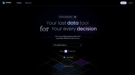 string trending ai tool for data analytics and best alternatives