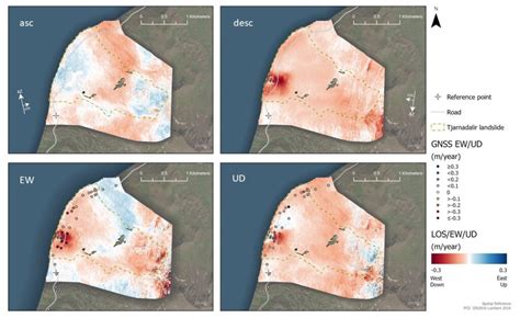 Detection Of Slope Deformation At The Tröllaskagi Peninsula N Iceland