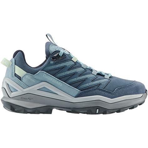 Lowa Chaussures De Randonnée Femme Maddox Pro Gtx Lo Smoke Blue