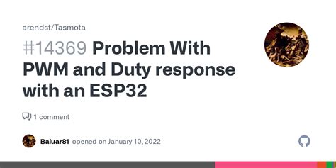 Problem With Pwm And Duty Response With An Esp32 · Issue 14369