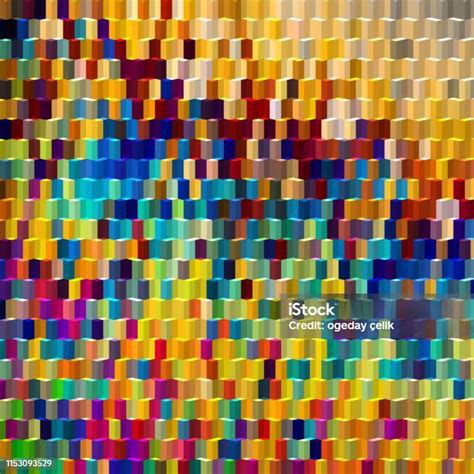 아이소메트릭 최소한의 추상 큐브와 사각형 화려한 배경 텍스처 패턴 0명에 대한 스톡 벡터 아트 및 기타 이미지 0명 3차원 형태 개체 그룹 Istock
