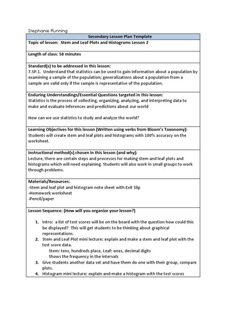 Lesson 2 Download Free Pdf Histogram Mode Statistics