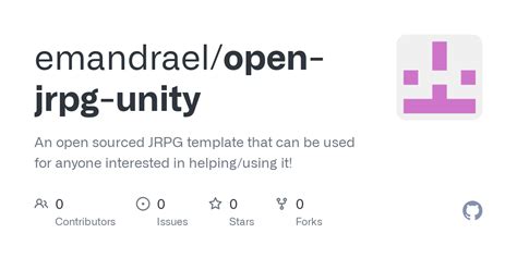 Github Emandraelopen Jrpg Unity An Open Sourced Jrpg Template That