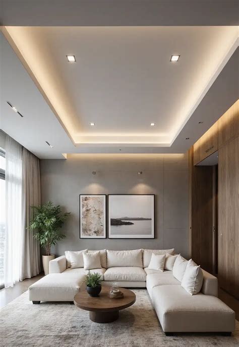 27 Living Room Ceiling Design Modern Ideas That Feel Sleek And Stylish