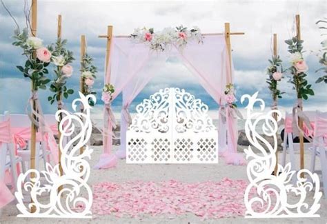 Backdrop Styrofoam Wedding Decorations