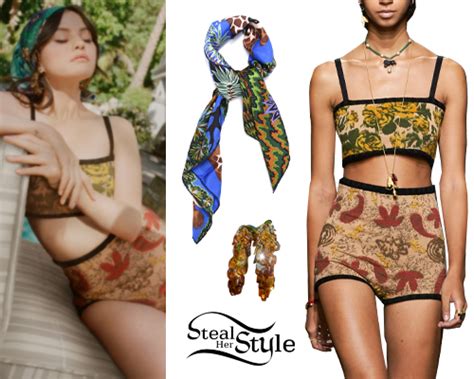 Selena Gomez VOGUE Magazine Outfits