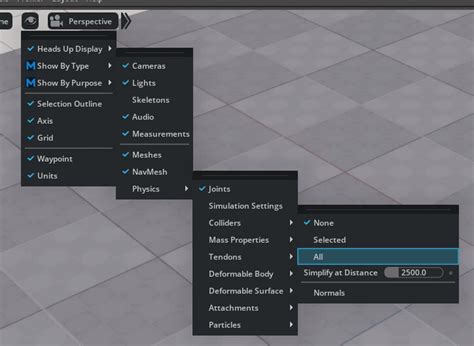 in add physics menu rigid body rigid body with colliders preset in